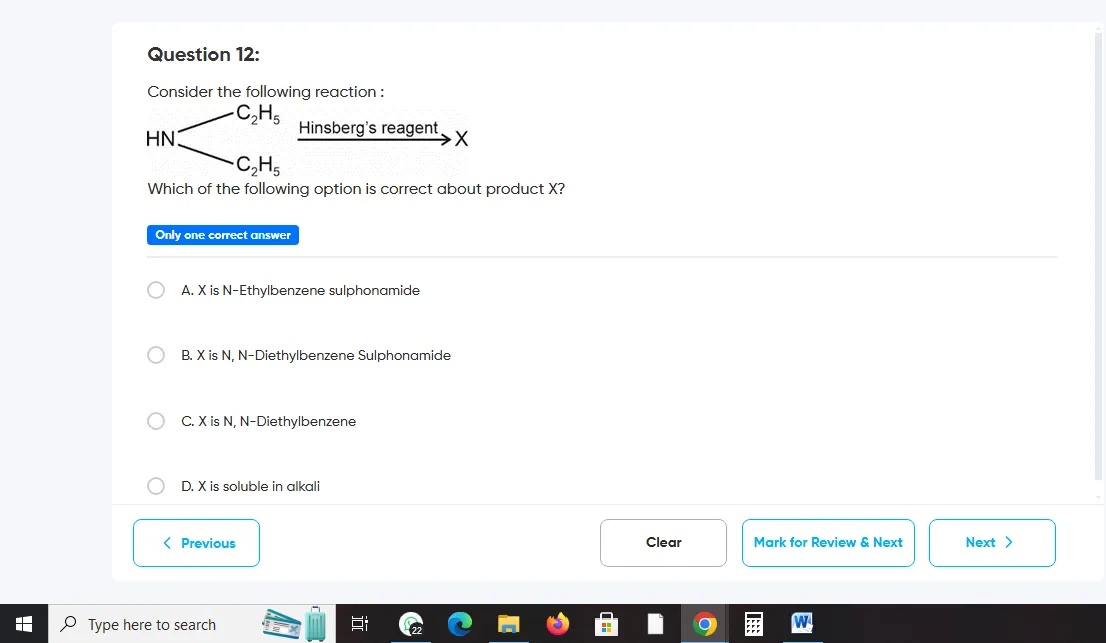 Question 12 Consider the following reaction | StudyX