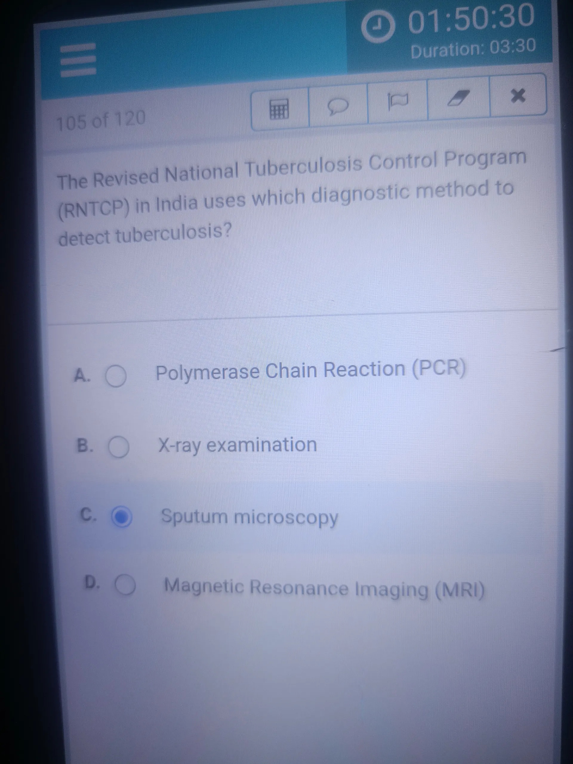 The Revised National Tuberculosis Control | StudyX