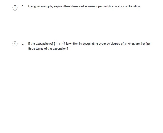 8 Using an example explain the difference | StudyX