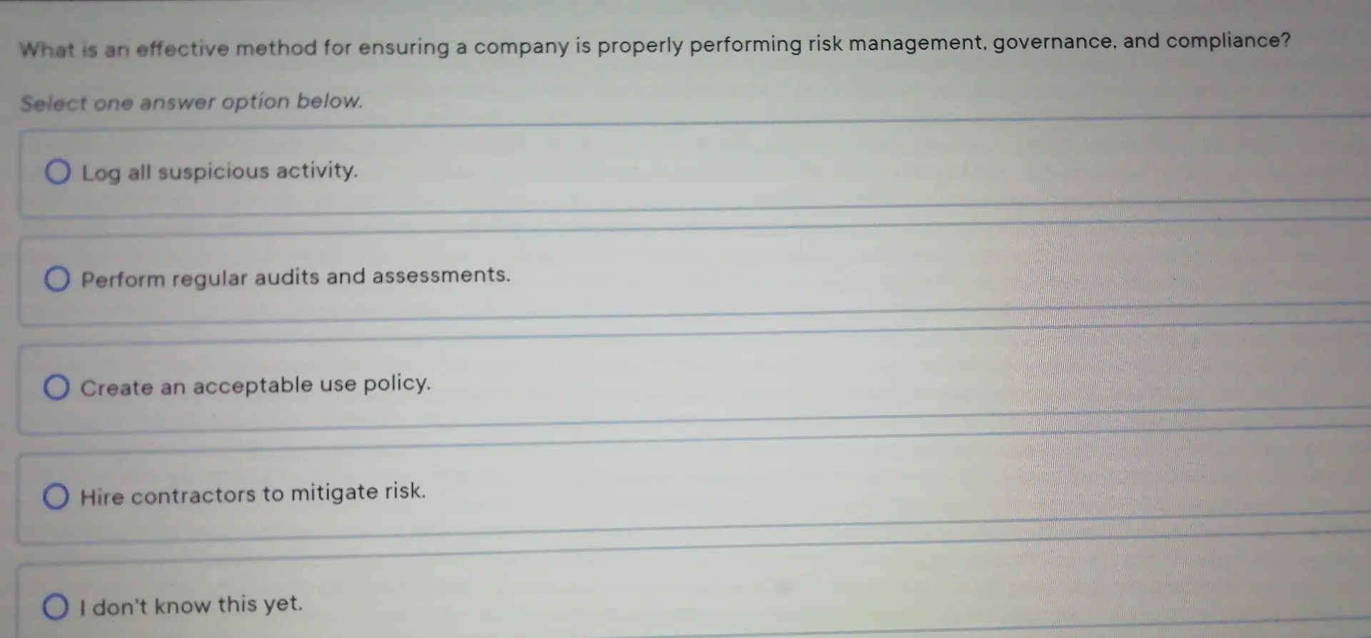 What is an effective method for ensuring a | StudyX