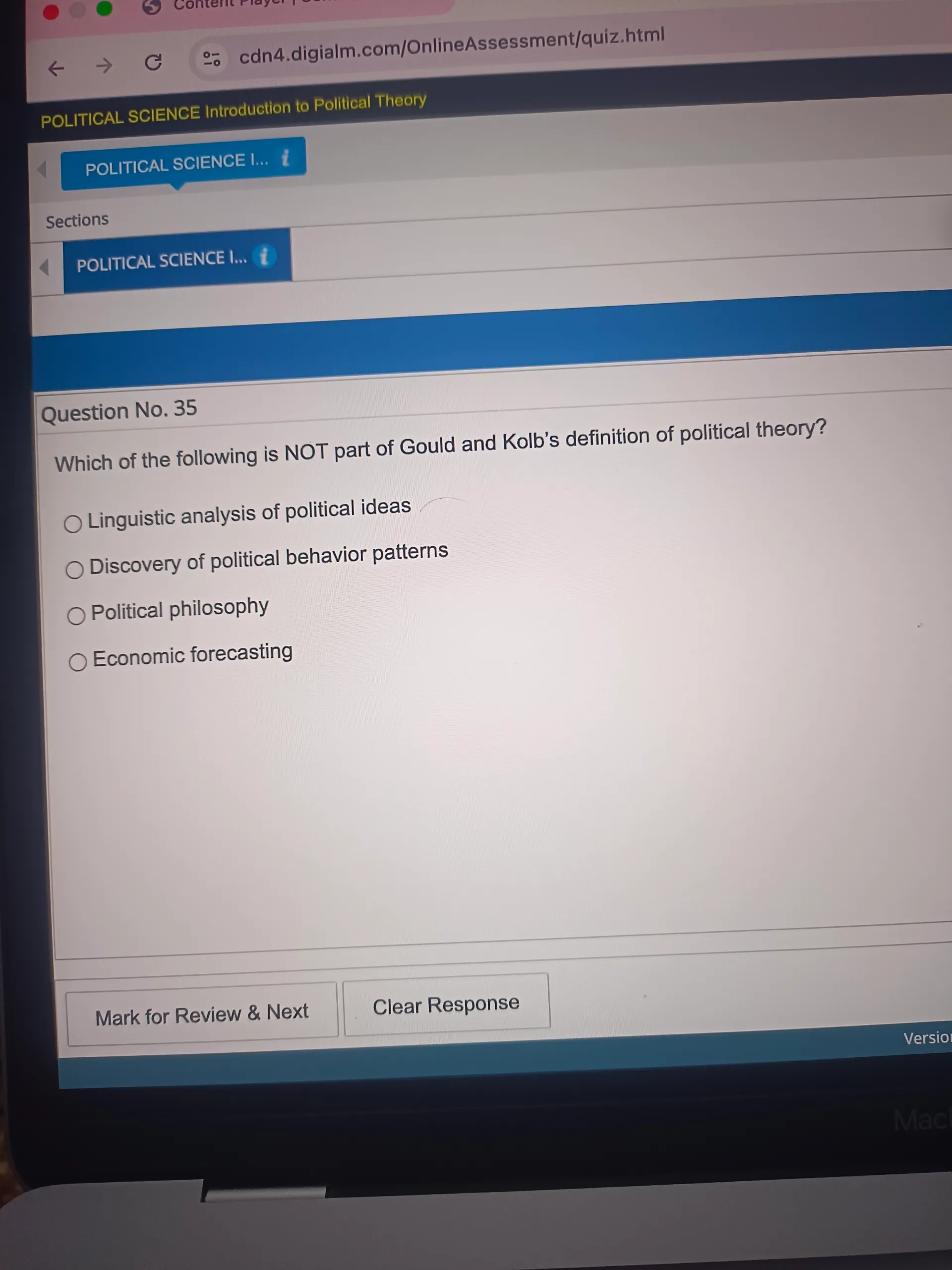 Question No 35 Which of the following is NOT | StudyX