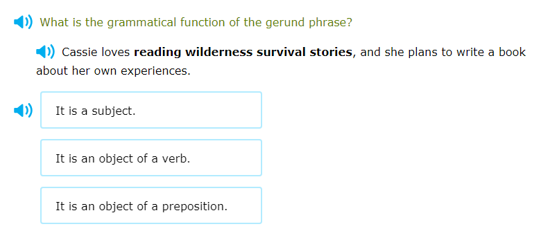 What is the grammatical function of the | StudyX