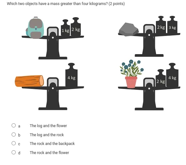 Which two objects have a mass greater than | StudyX