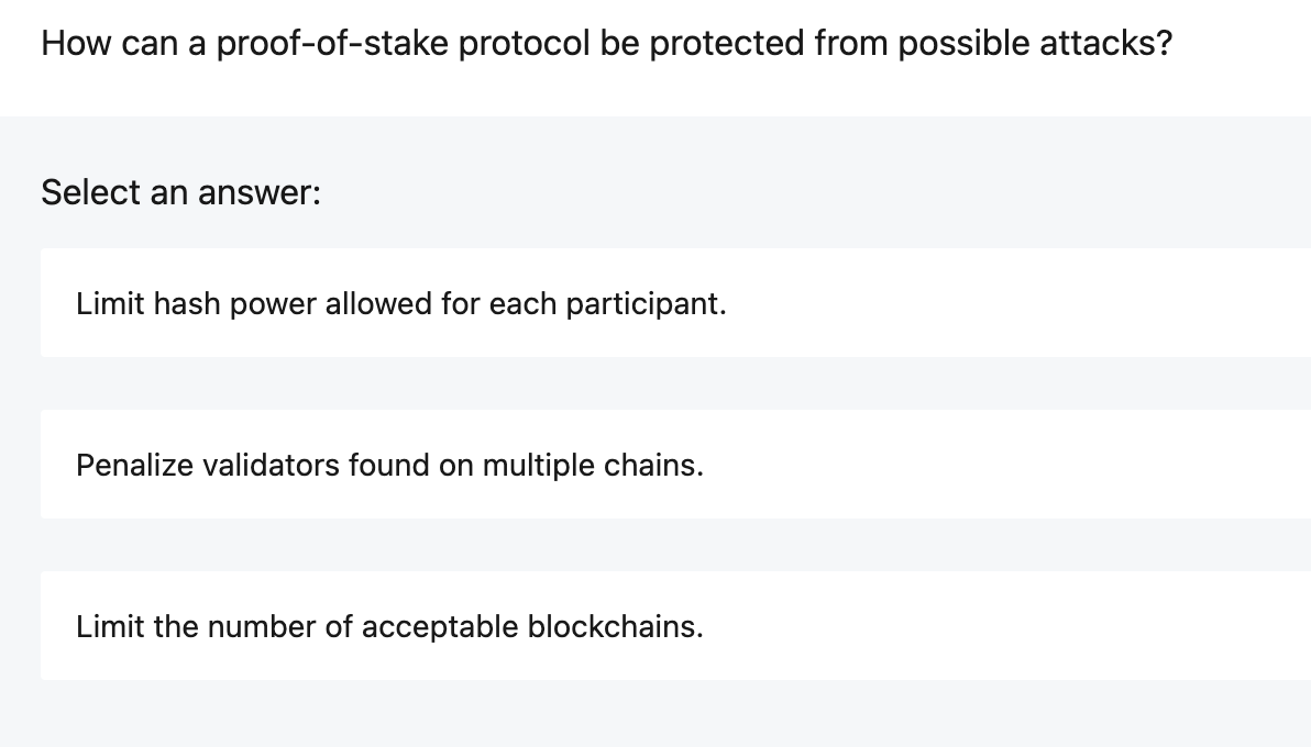 How can a proof-of-stake protocol be | StudyX