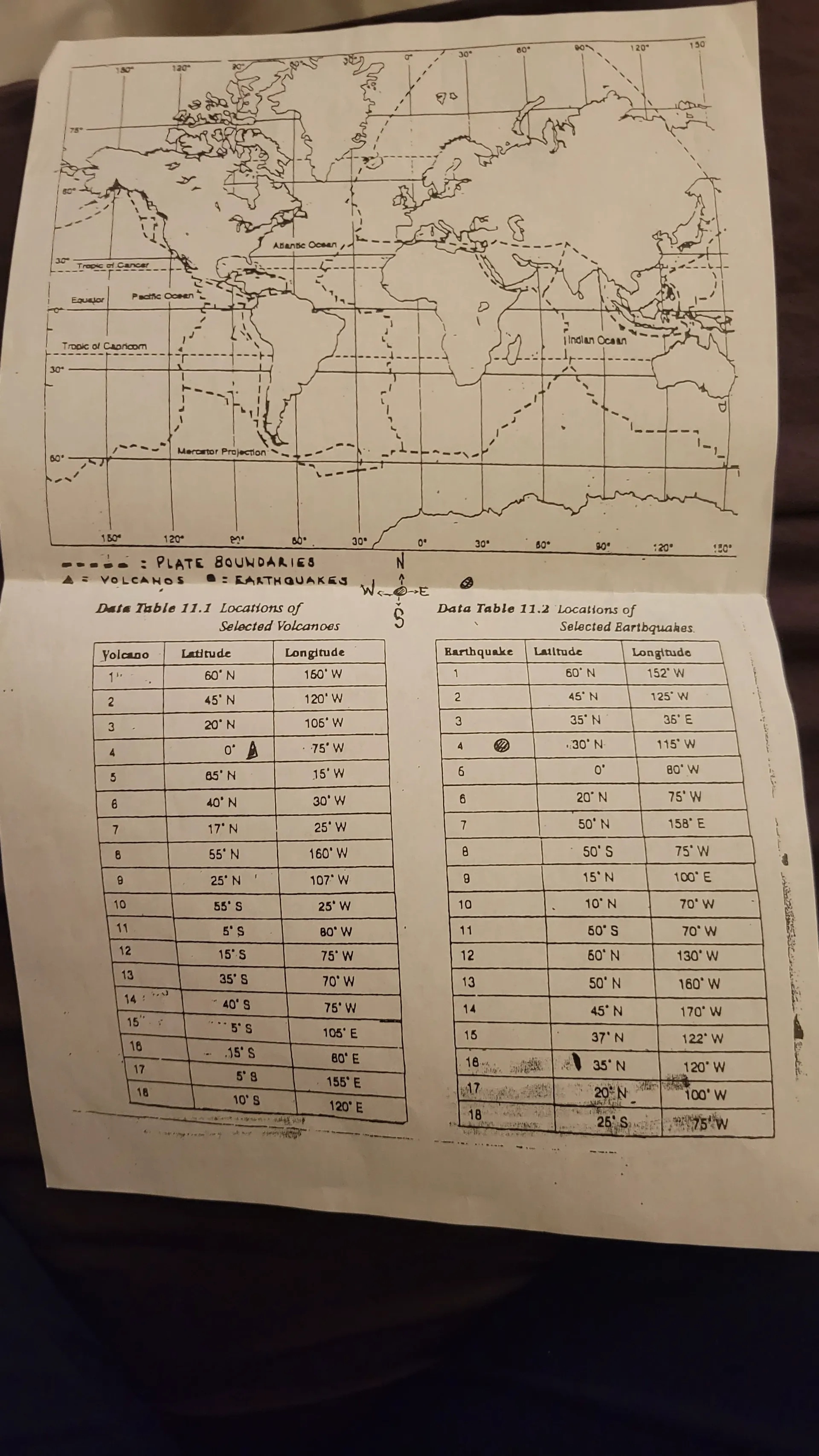 Data Table 111 Locations of Selected | StudyX