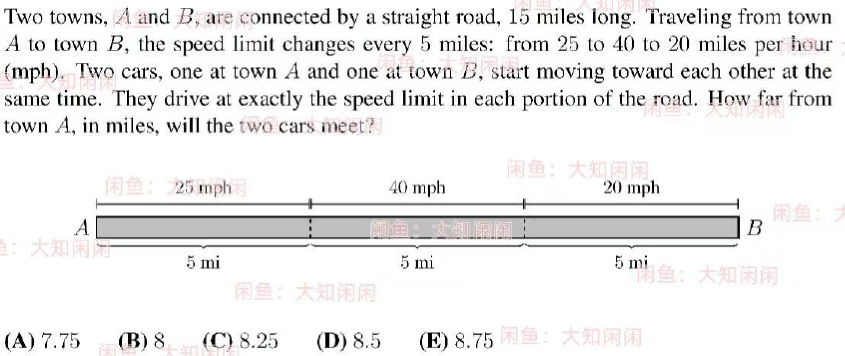 Two towns A and B are connected by a | StudyX