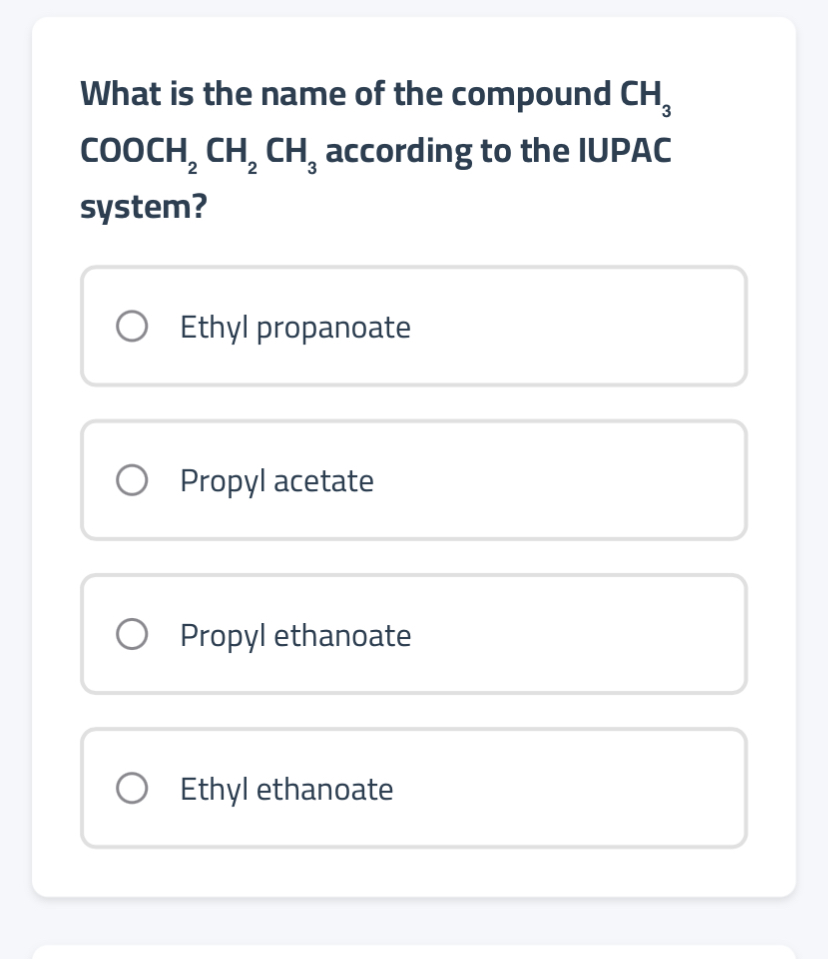 What is the name of the compound | StudyX