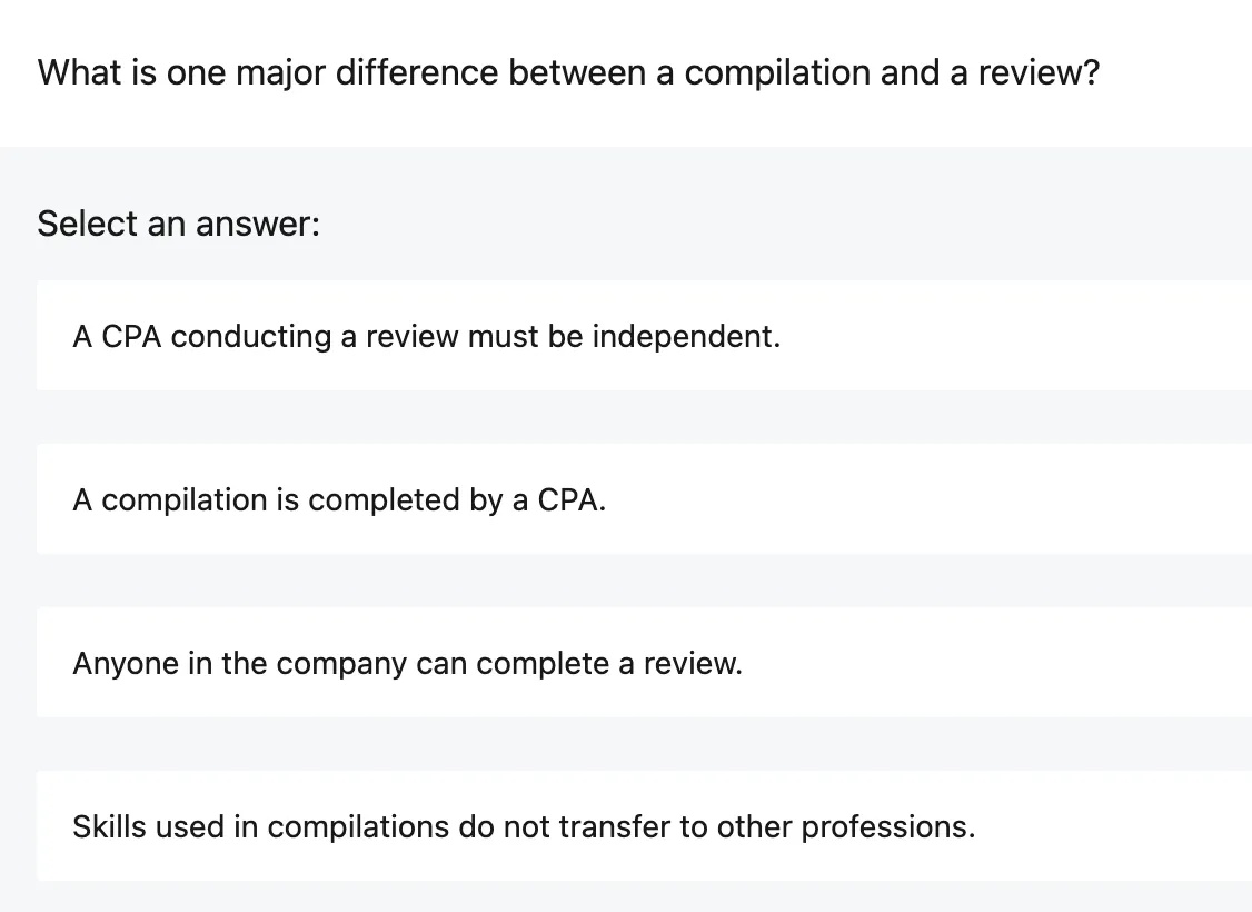 What is one major difference between a | StudyX