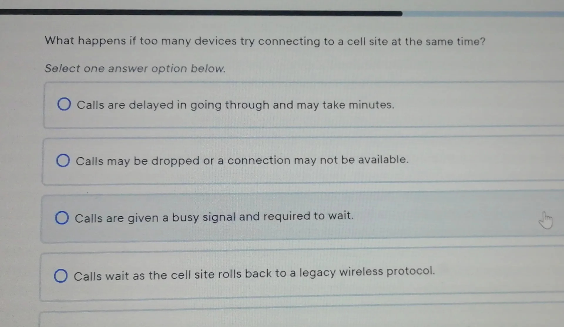What happens if too many devices try | StudyX