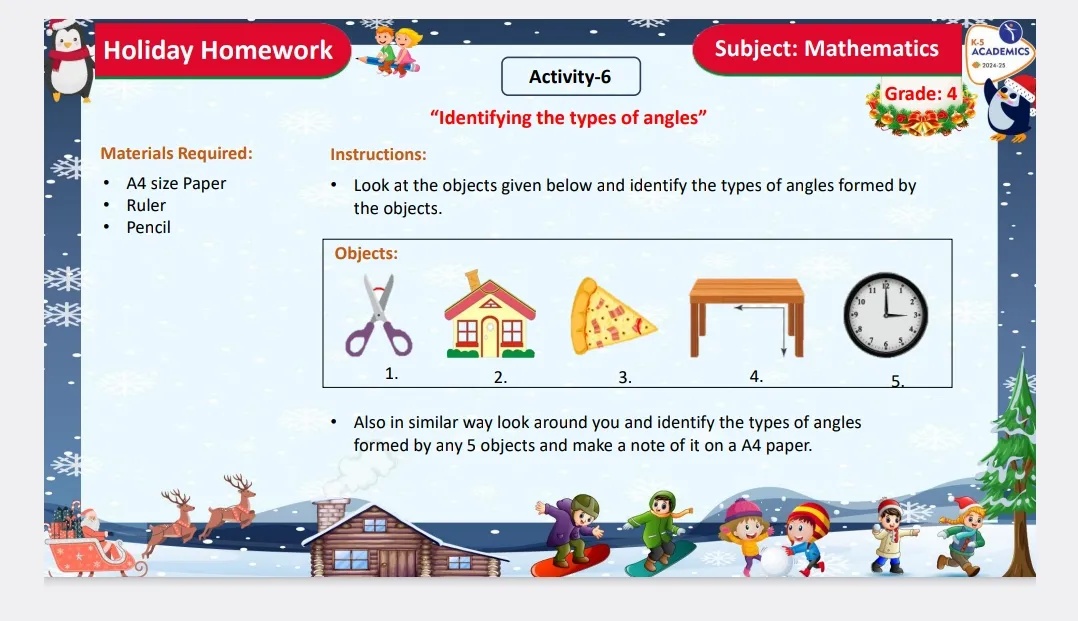 Activity-6 Identifying the types of angles | StudyX