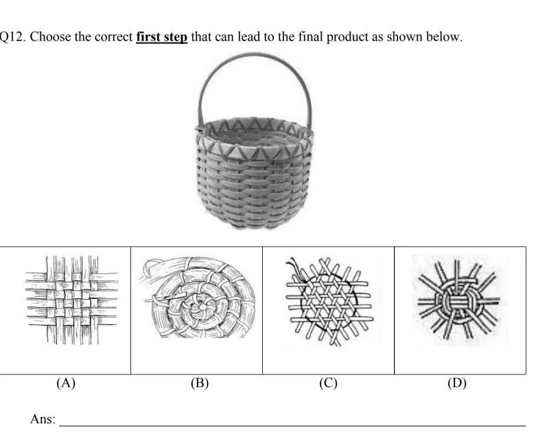 Q12 Choose the correct first step that can | StudyX