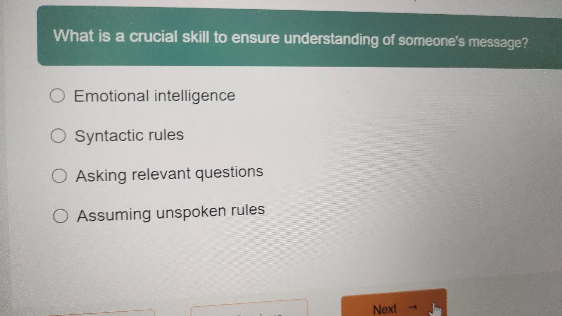 What is a crucial skill to ensure | StudyX