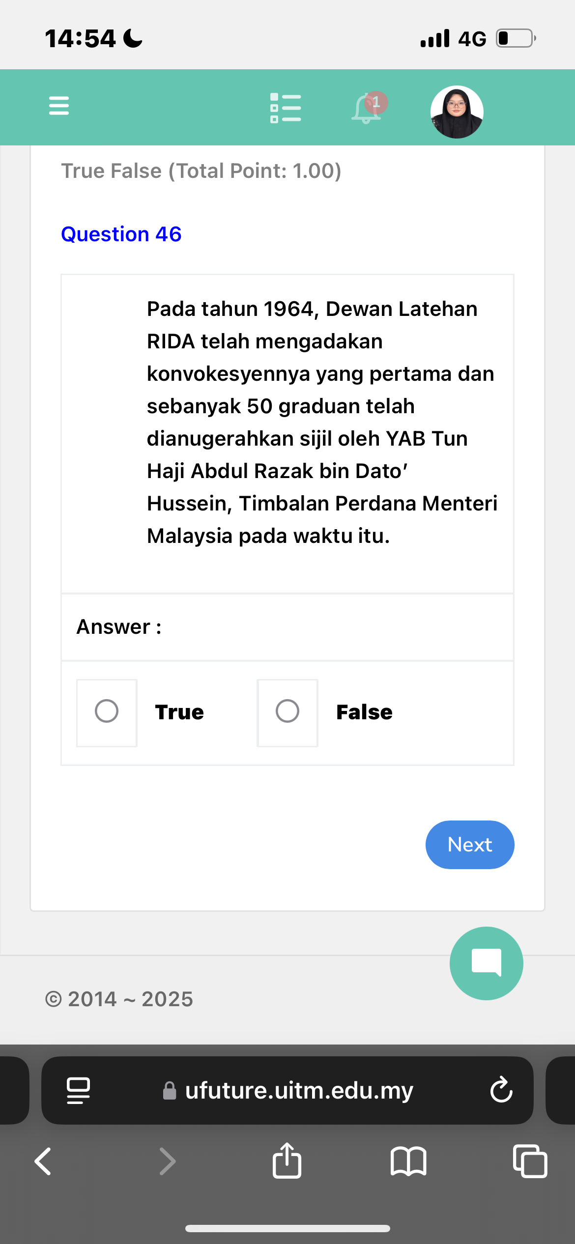 Pada tahun 1964 Dewan Latehan RIDA telah | StudyX