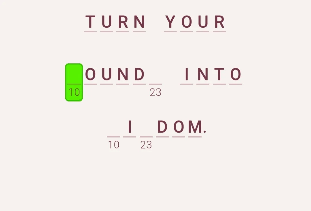 TURN YOUR OUND INTO 10 23 I DOM 10 23