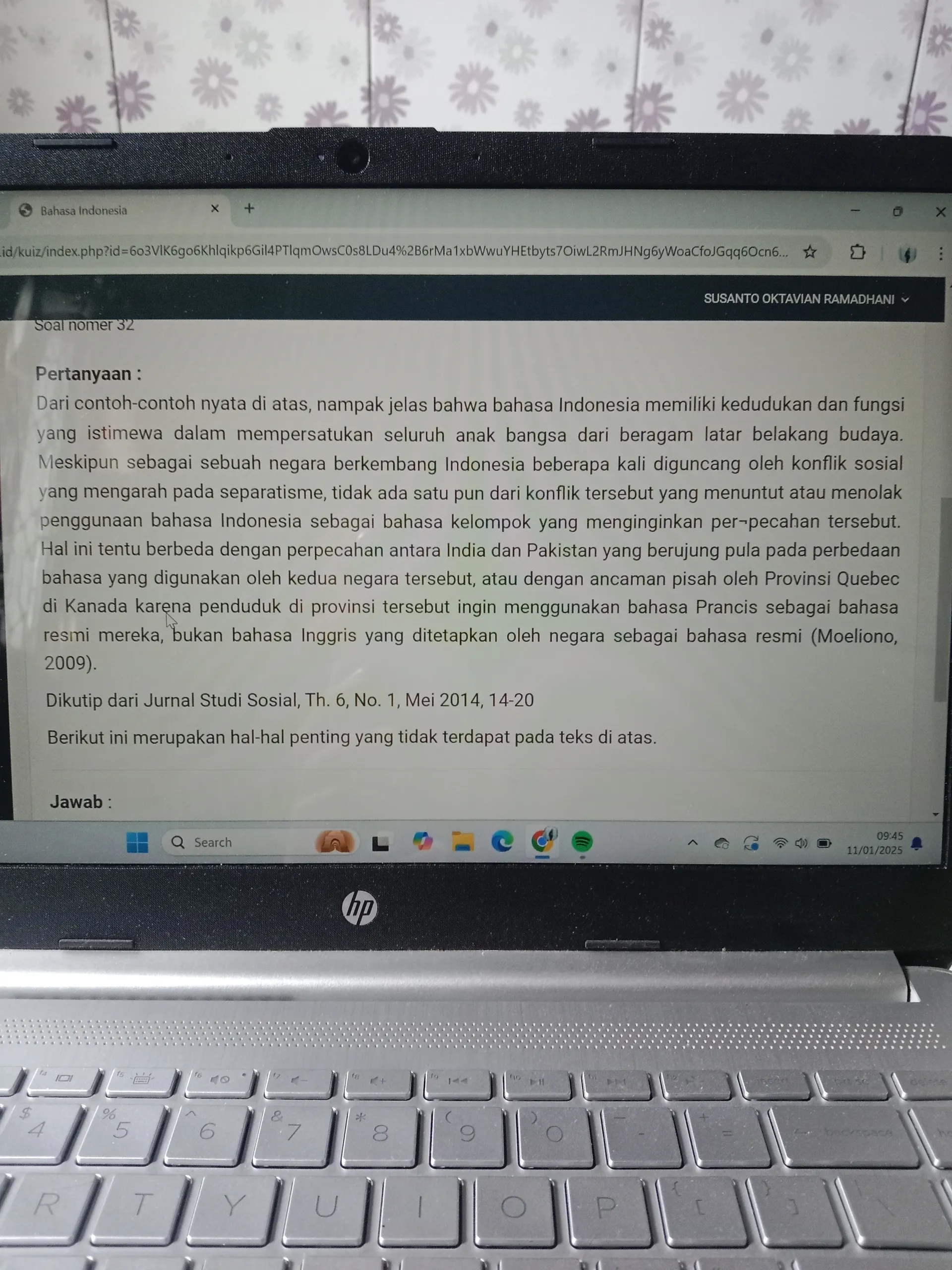 Dari contoh-contoh nyata di atas nampak | StudyX