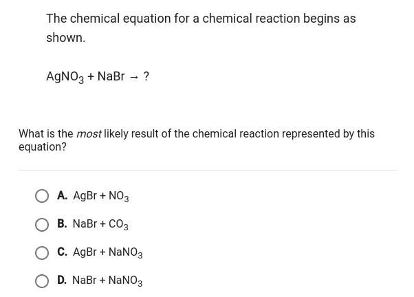 The chemical equation for a chemical | StudyX
