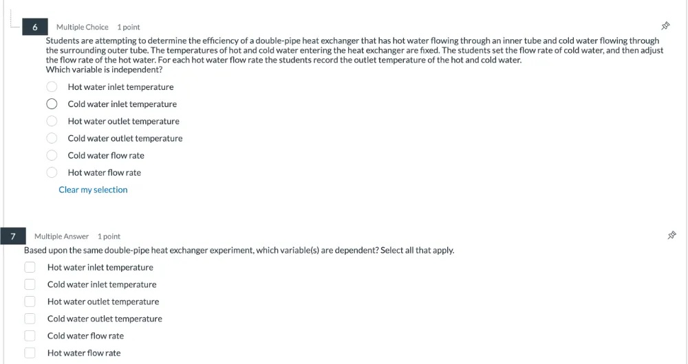Multiple Choice 1 point Students are | StudyX