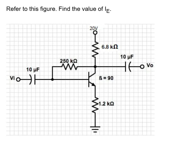 Refer to this figure Find the value of IE | StudyX