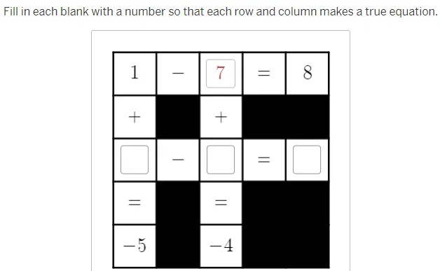 Fill in each blank with a number so that | StudyX
