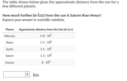 The table shown below gives the approximate | StudyX