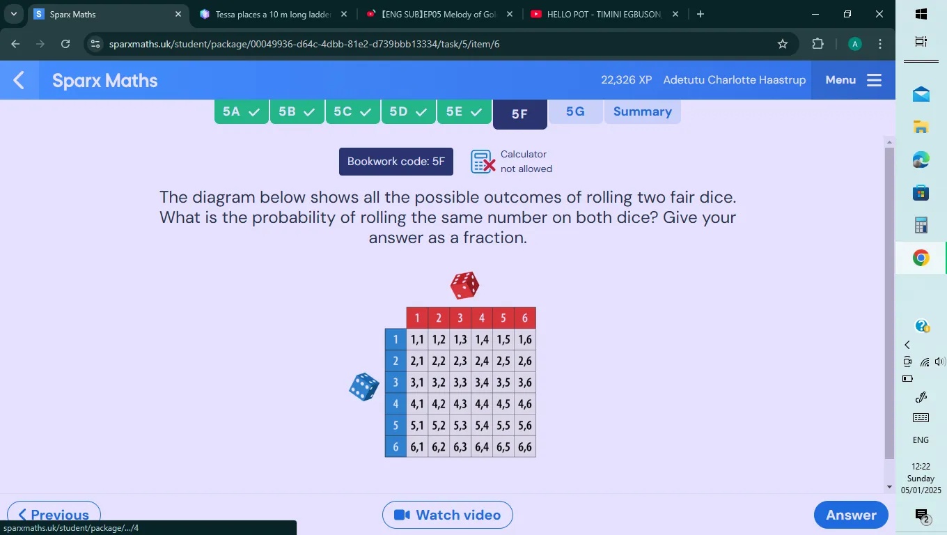 The diagram below shows all the possible | StudyX