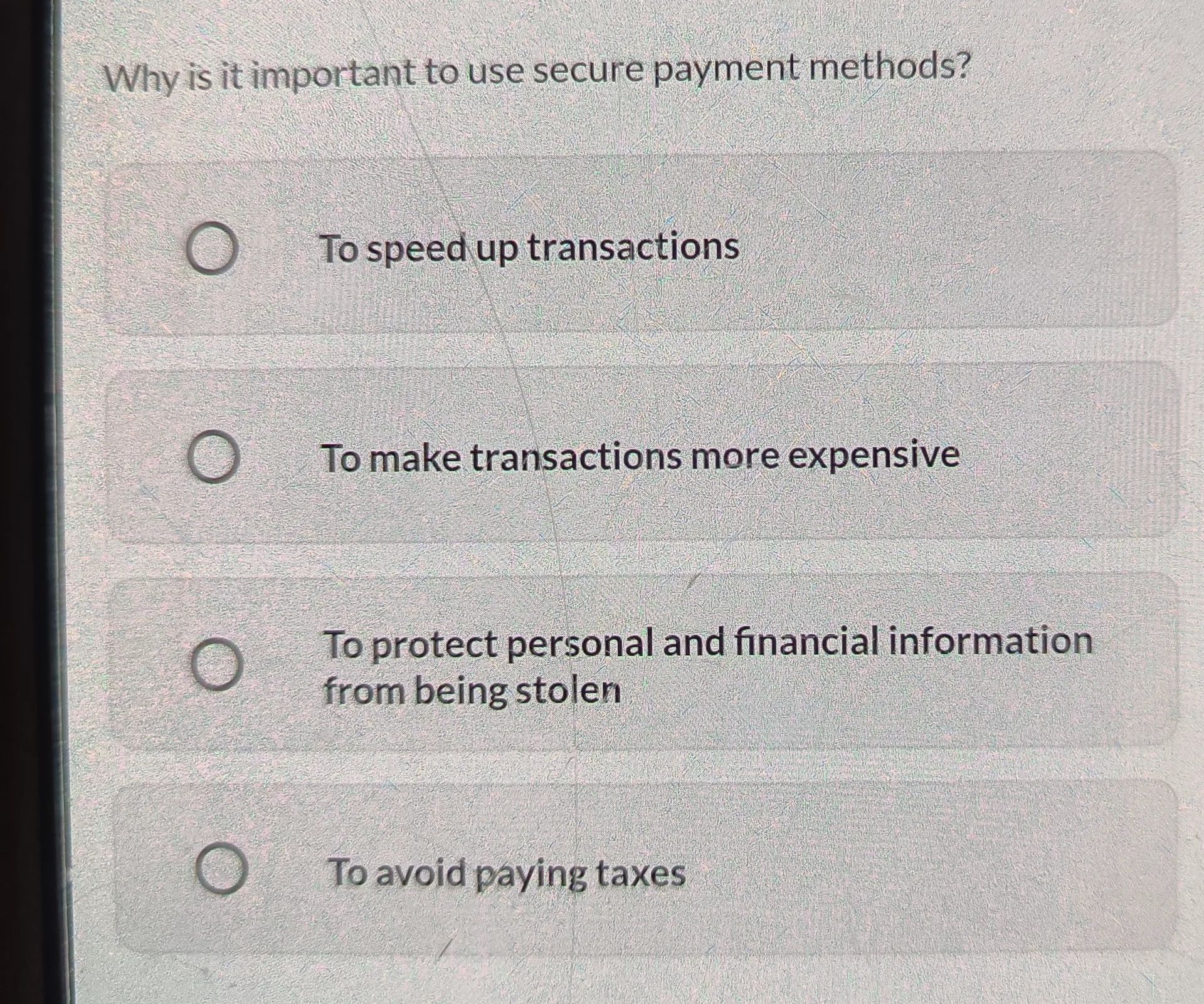 Why is it important to use secure payment | StudyX