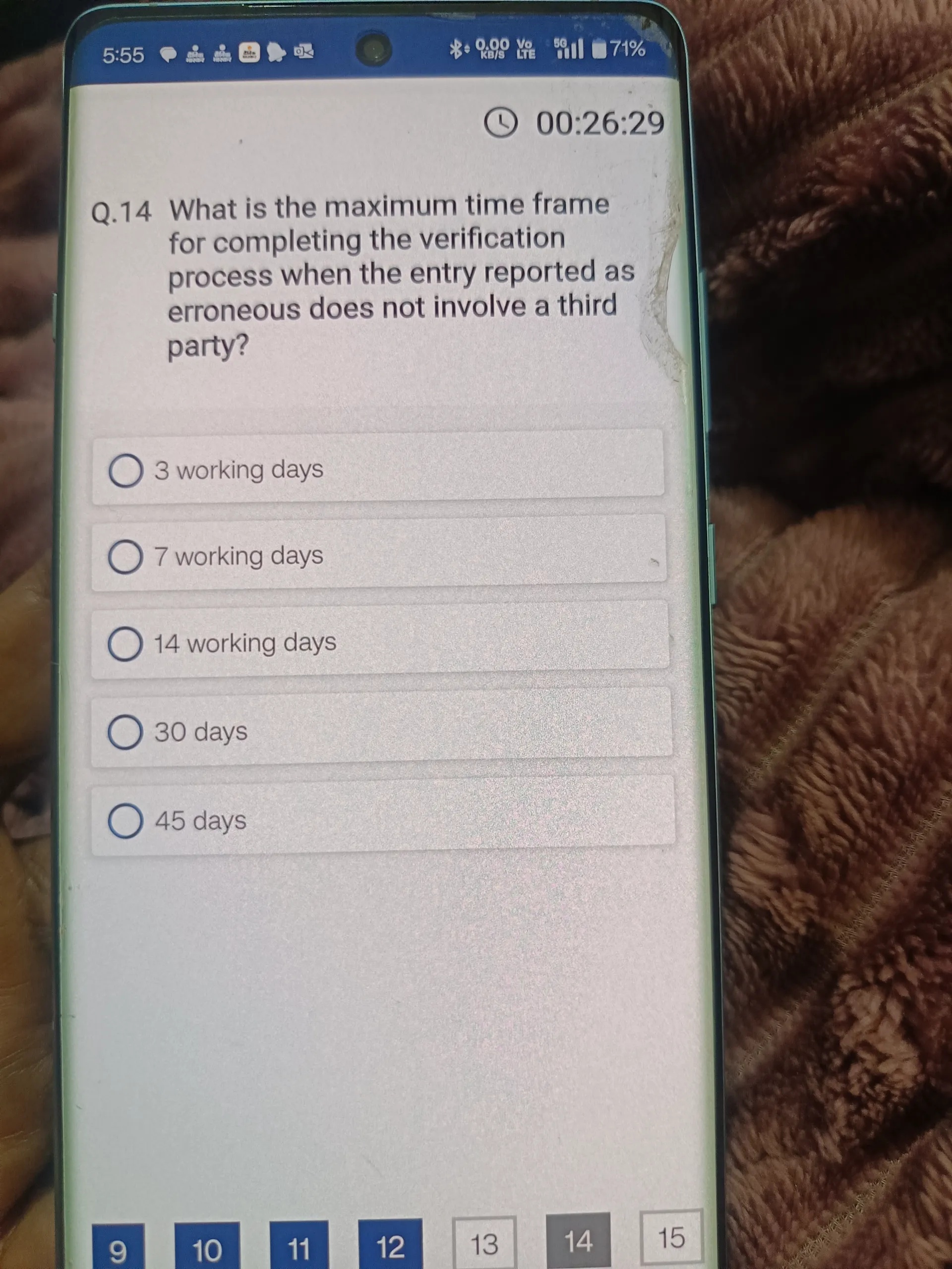 Q14 What is the maximum time frame for | StudyX