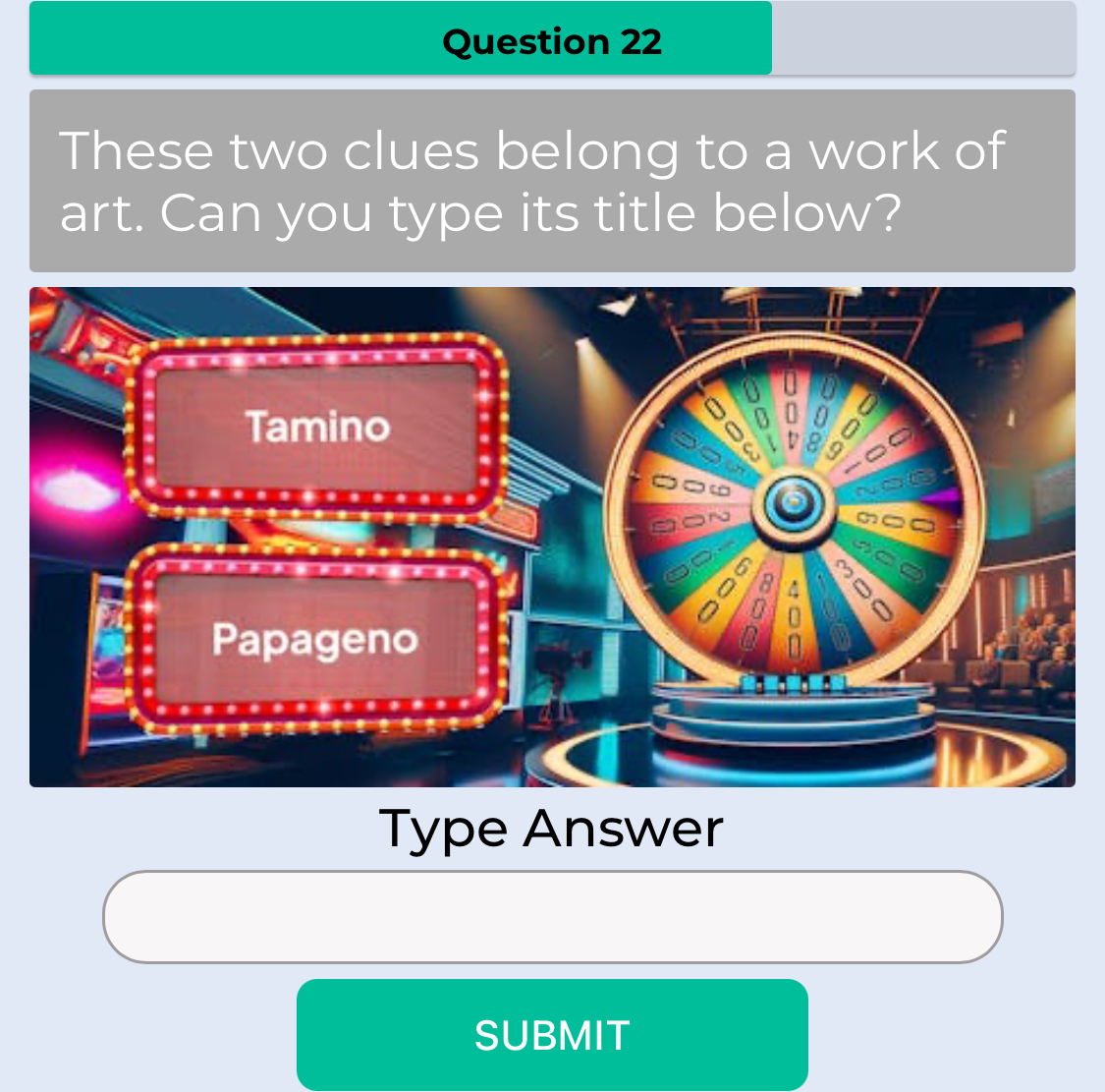 Question 22 These two clues belong to a work | StudyX