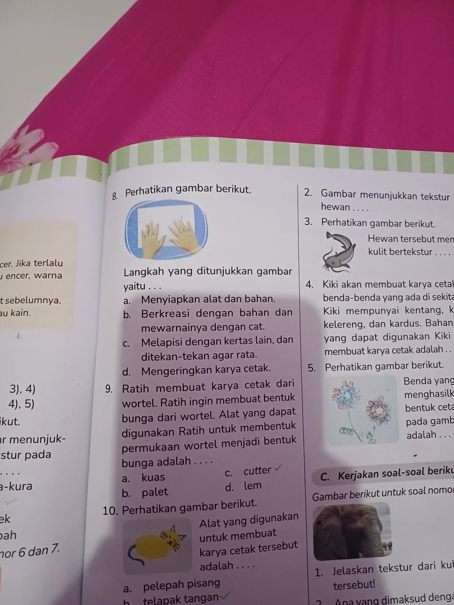 8 Perhatikan gambar berikut Langkah yang | StudyX