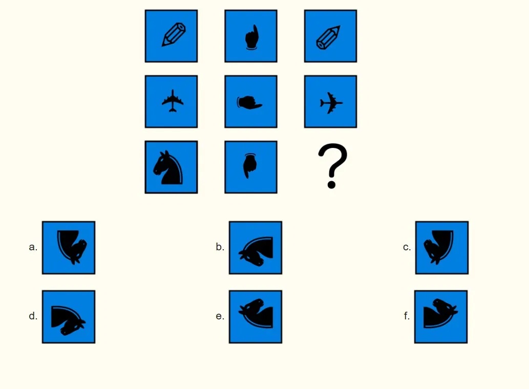 Find the missing image Image of a 3x3 grid | StudyX