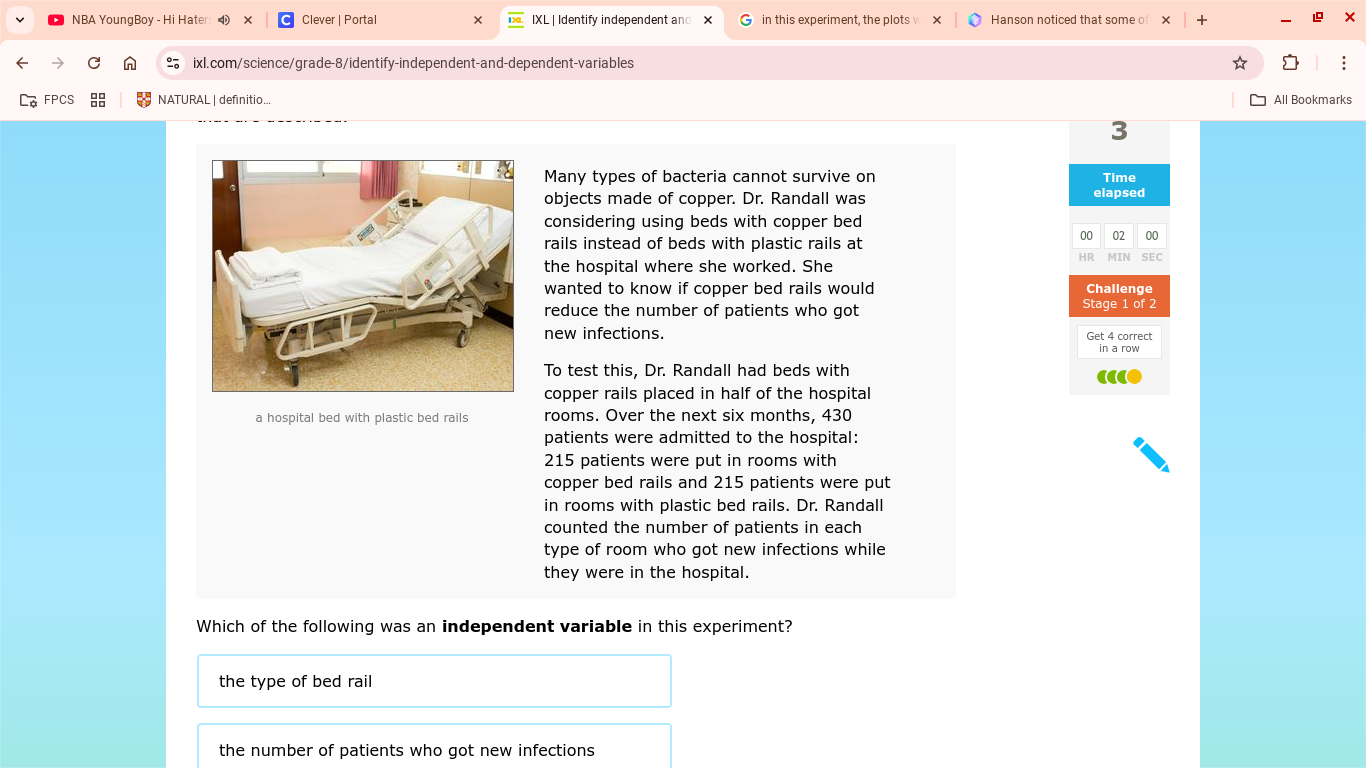 Many types of bacteria cannot survive on | StudyX