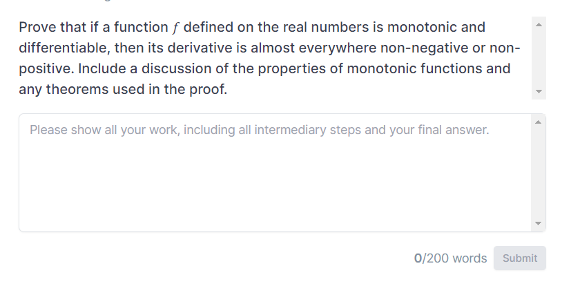 Prove that if a function f defined on the | StudyX