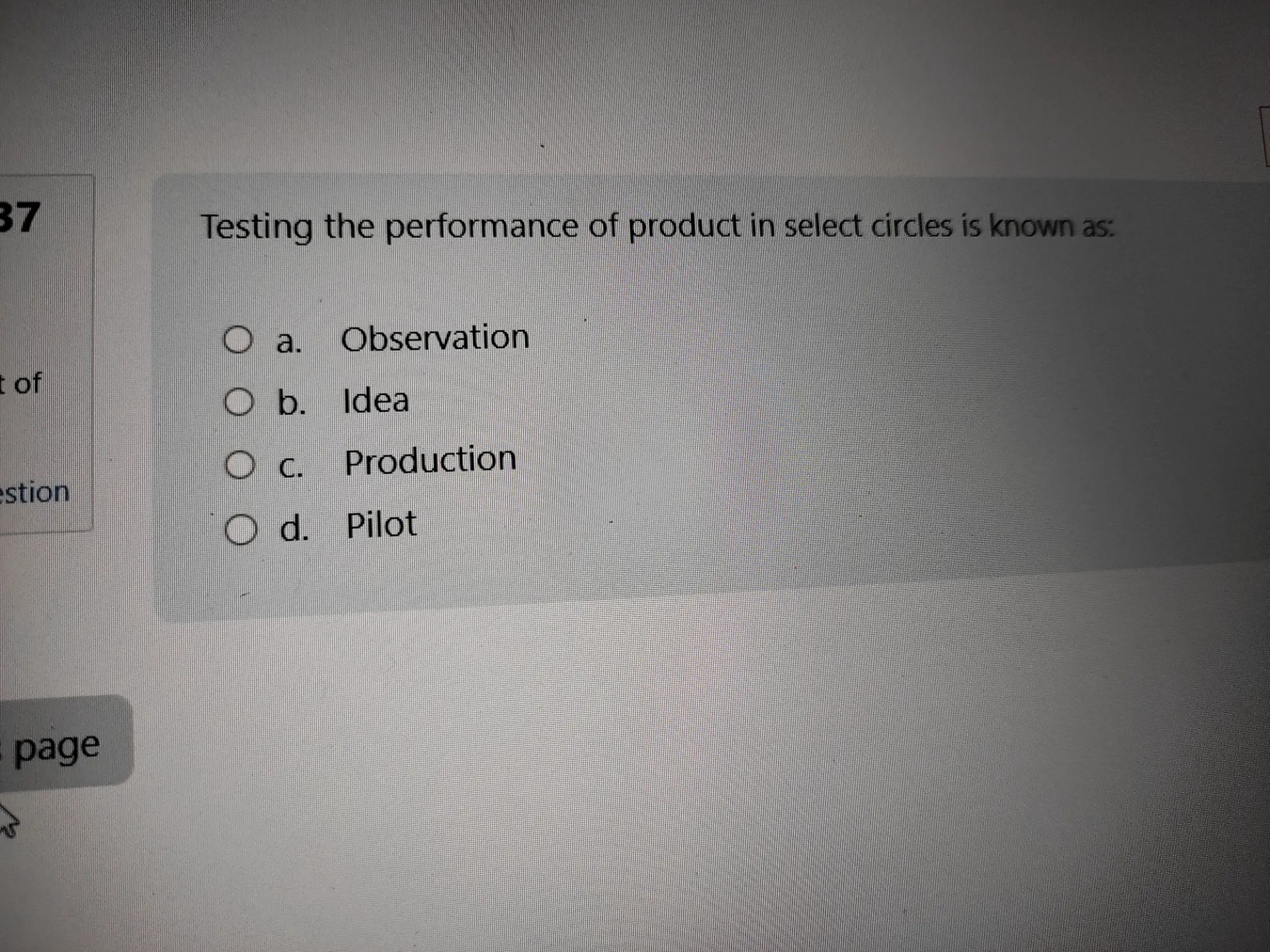 Testing the performance of product in select | StudyX
