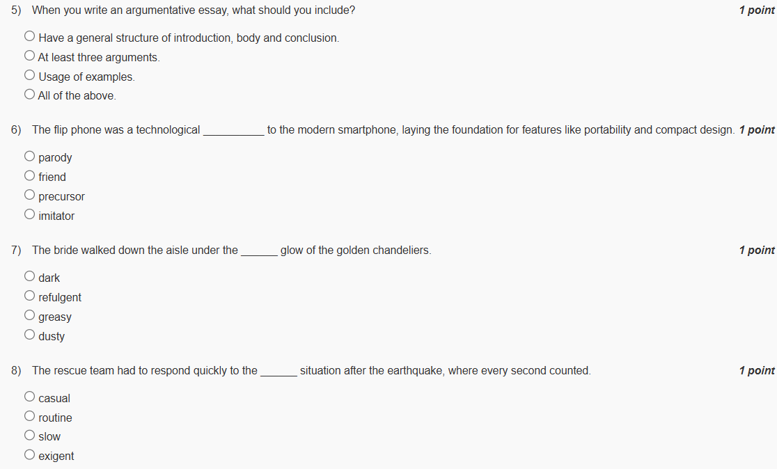 When you write an argumentative essay, what | StudyX