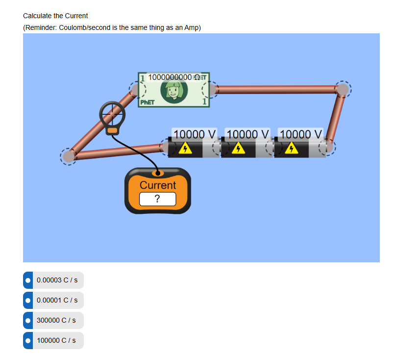 Calculate the Current (Reminder: | StudyX