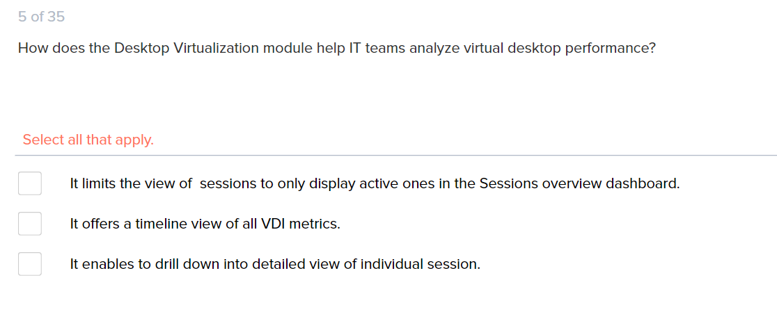 5 of 35 How does the Desktop Virtualization | StudyX