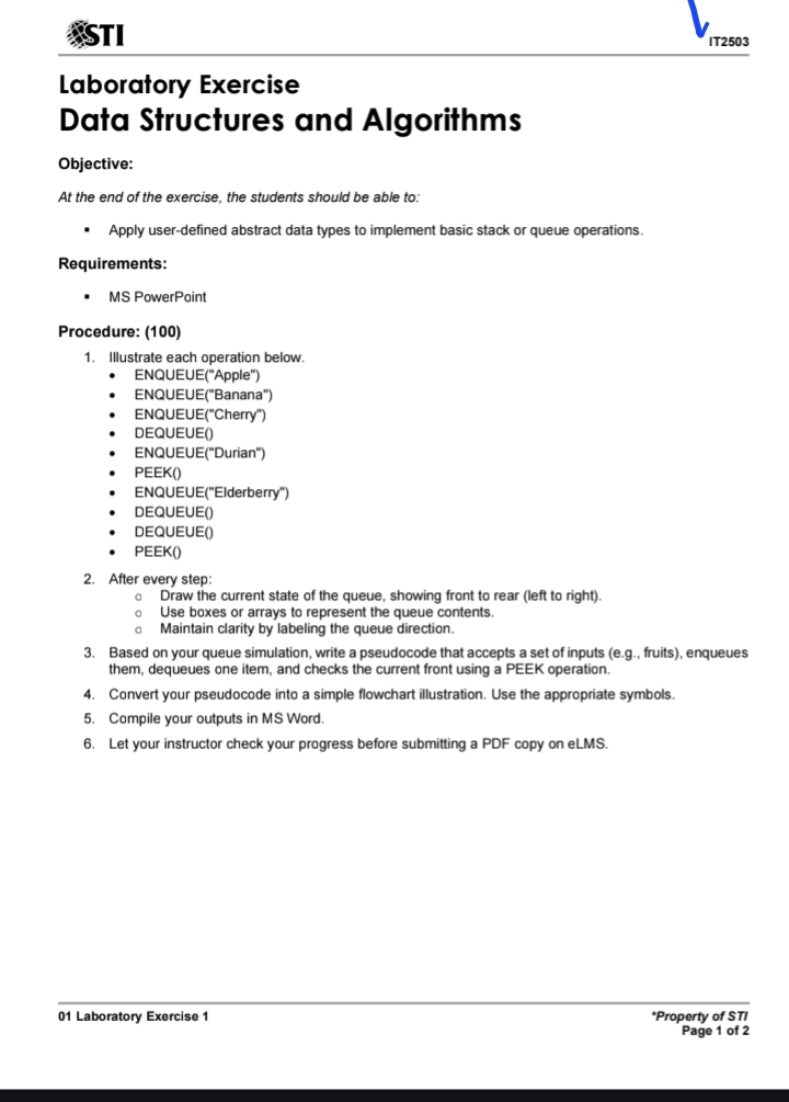 1. Illustrate each operation below. - | StudyX