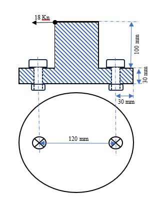 The image shows a mechanical diagram with