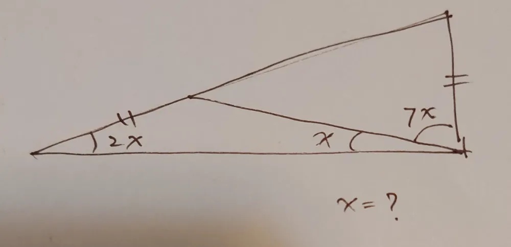 Find the value of $x$. $ x = ?$ [Diagram | StudyX