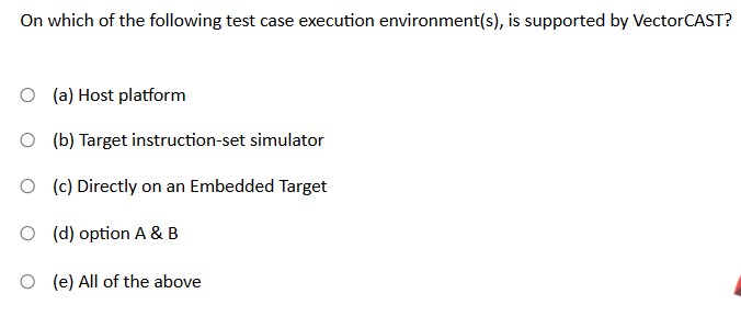 On which of the following test case | StudyX