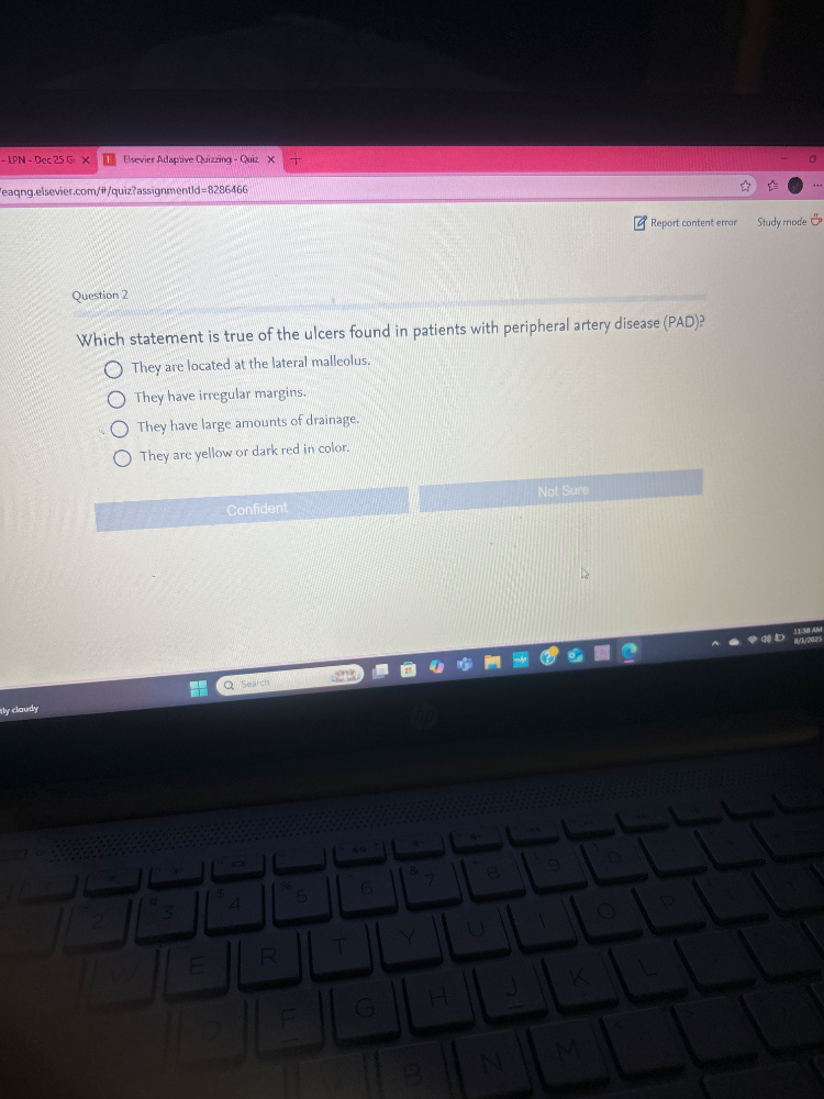 Question 2 Which statement is true of the | StudyX