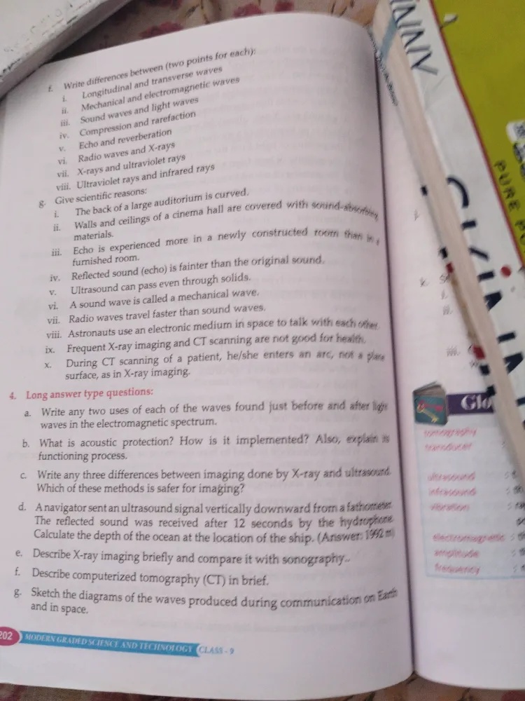 4. Long answer type questions: a. Write any | StudyX