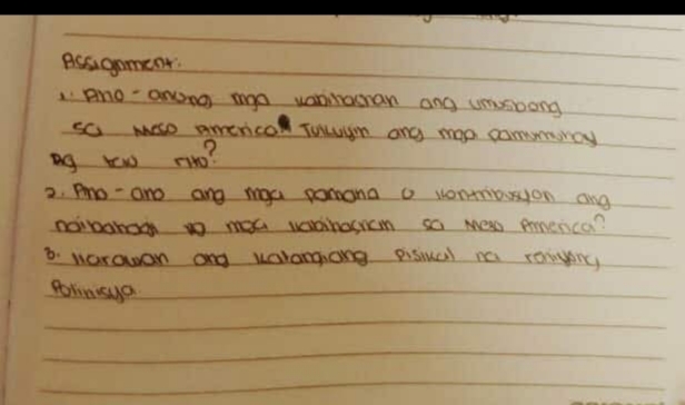 Assignment: 1. Ano-anong mga kabihasnan ang | StudyX