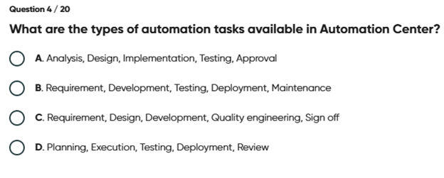 What are the types of automation tasks | StudyX