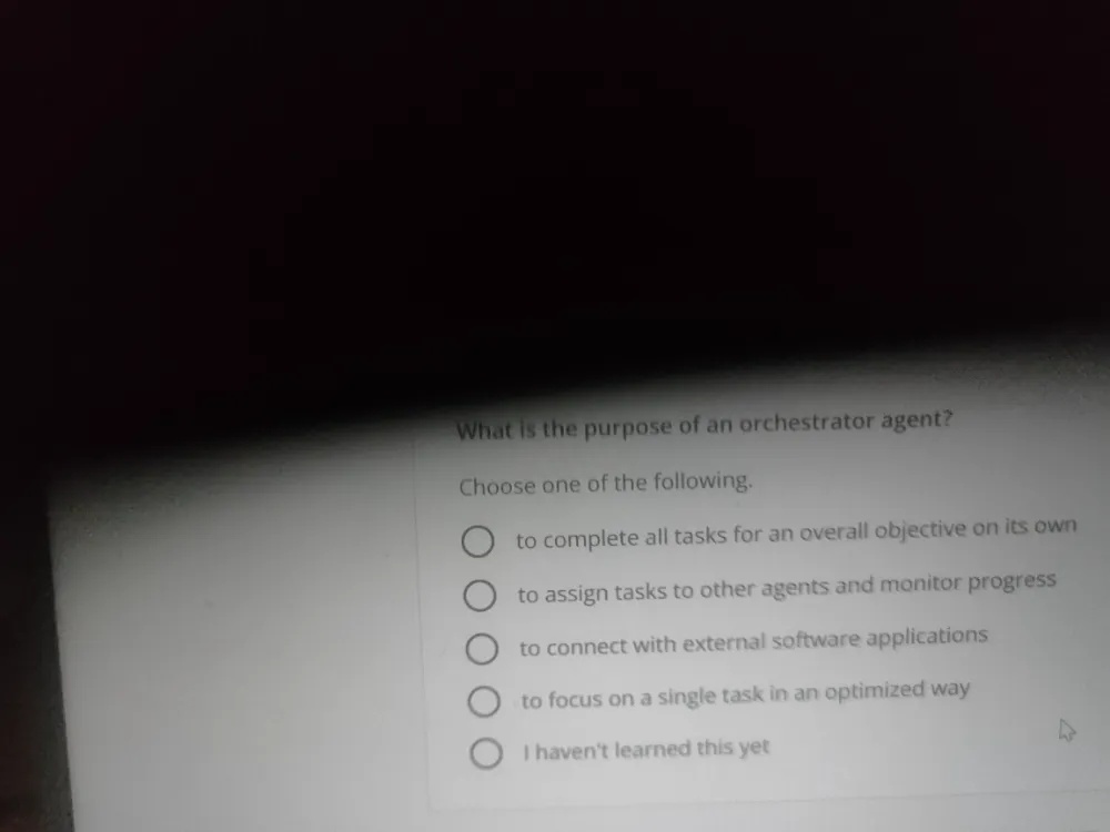 What is the purpose of an orchestrator | StudyX