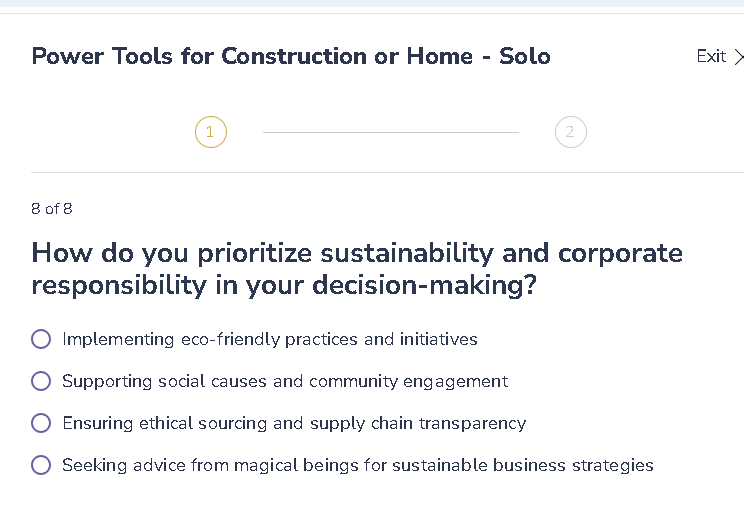 How do you prioritize sustainability and | StudyX