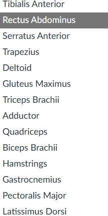 Match the muscles with the corresponding | StudyX