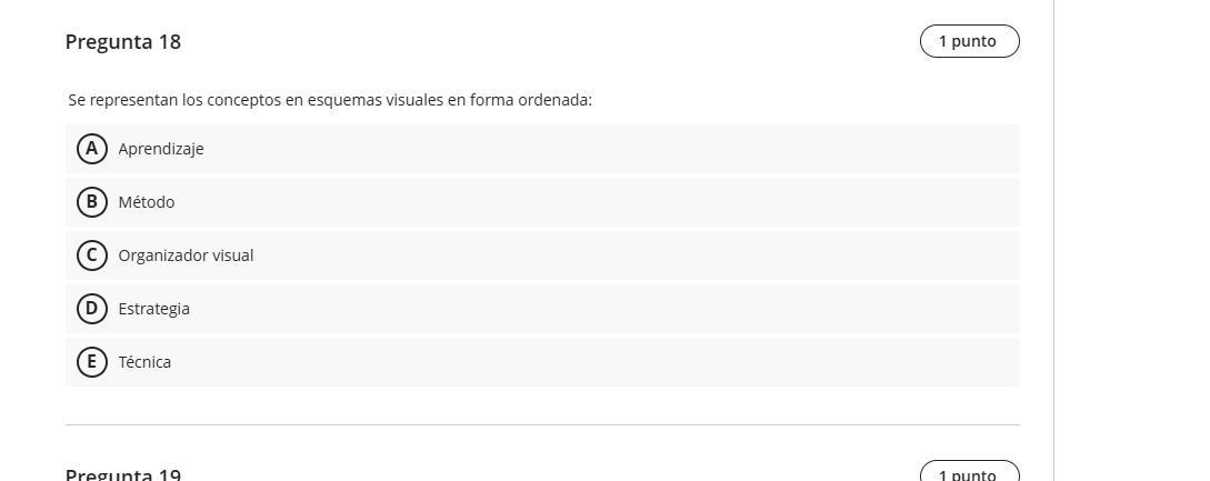 Se representan los conceptos en esquemas | StudyX