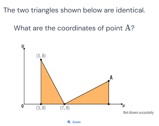The two triangles shown below are identical. | StudyX