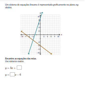 Um sistema de equações lineares é | StudyX